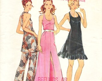 1970s Simplicity 7332 Junior/Misses Dress in Two by SewVintageLady