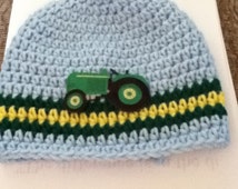 Popular items for crochet john deere on Etsy