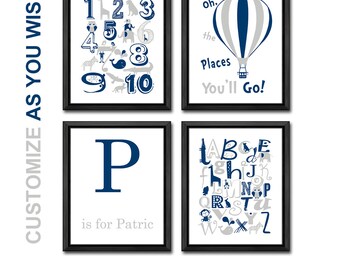 Alphabet balloons | Etsy