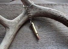 223 Rem Real Bullet Keychain Key Ring Key Chain