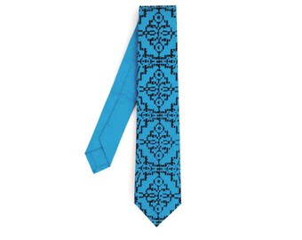 Items similar to Fighter jet necktie. "Tie Fighter" airplane silkscreen ...