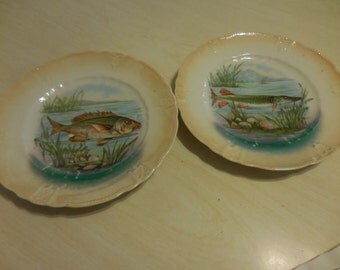 Popular items for fish plates on Etsy