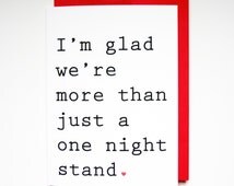 Popular items for one night stand on Etsy