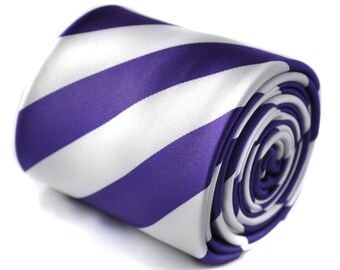 Handmade men ties in linen cotton tweed wool & by FrederickThomas