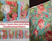 Popular items for wall letters nursery on Etsy