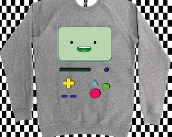 Adventure Time BMO for Sweatshirt Mens and sweatshirt Girls, sweater design