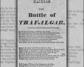 Broadside poster | Etsy