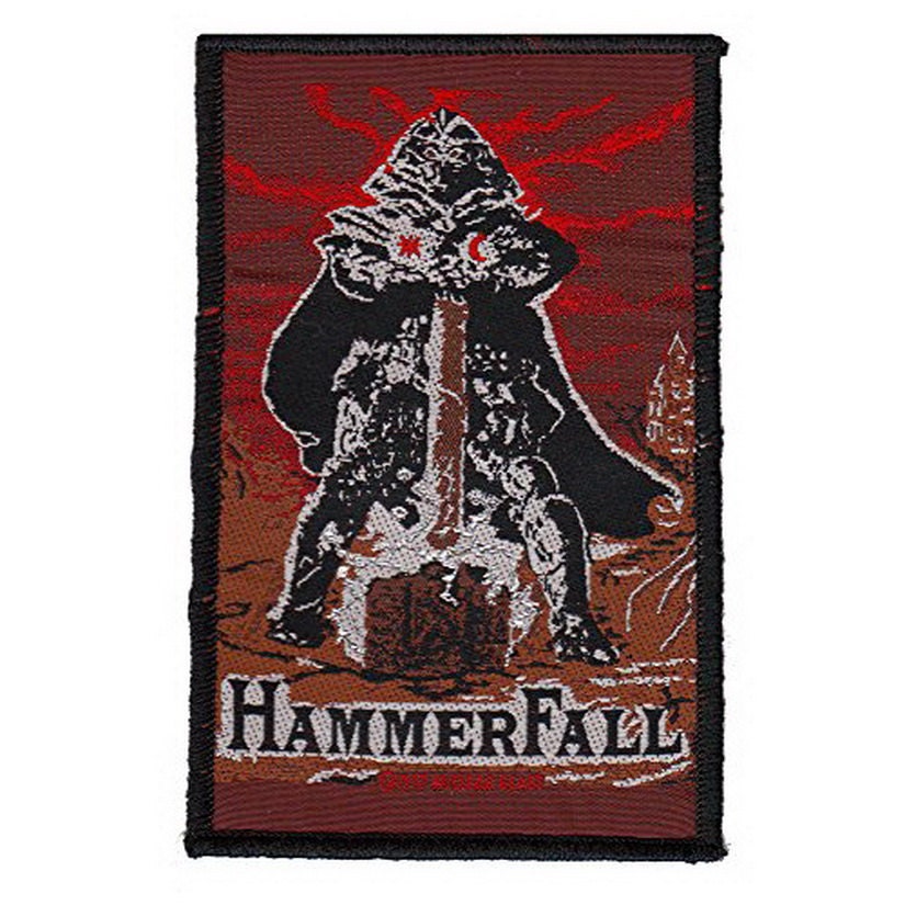 HAMMERFALL Glory To The Brave Rare Sew On Woven Patch Approx. 4 ...