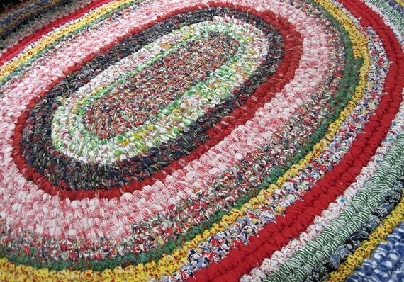 Toothbrush Rag Rug Instructions for OVAL Rug