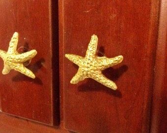 Popular items for starfish knobs on Etsy