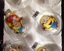 Unique minion ornaments related items | Etsy