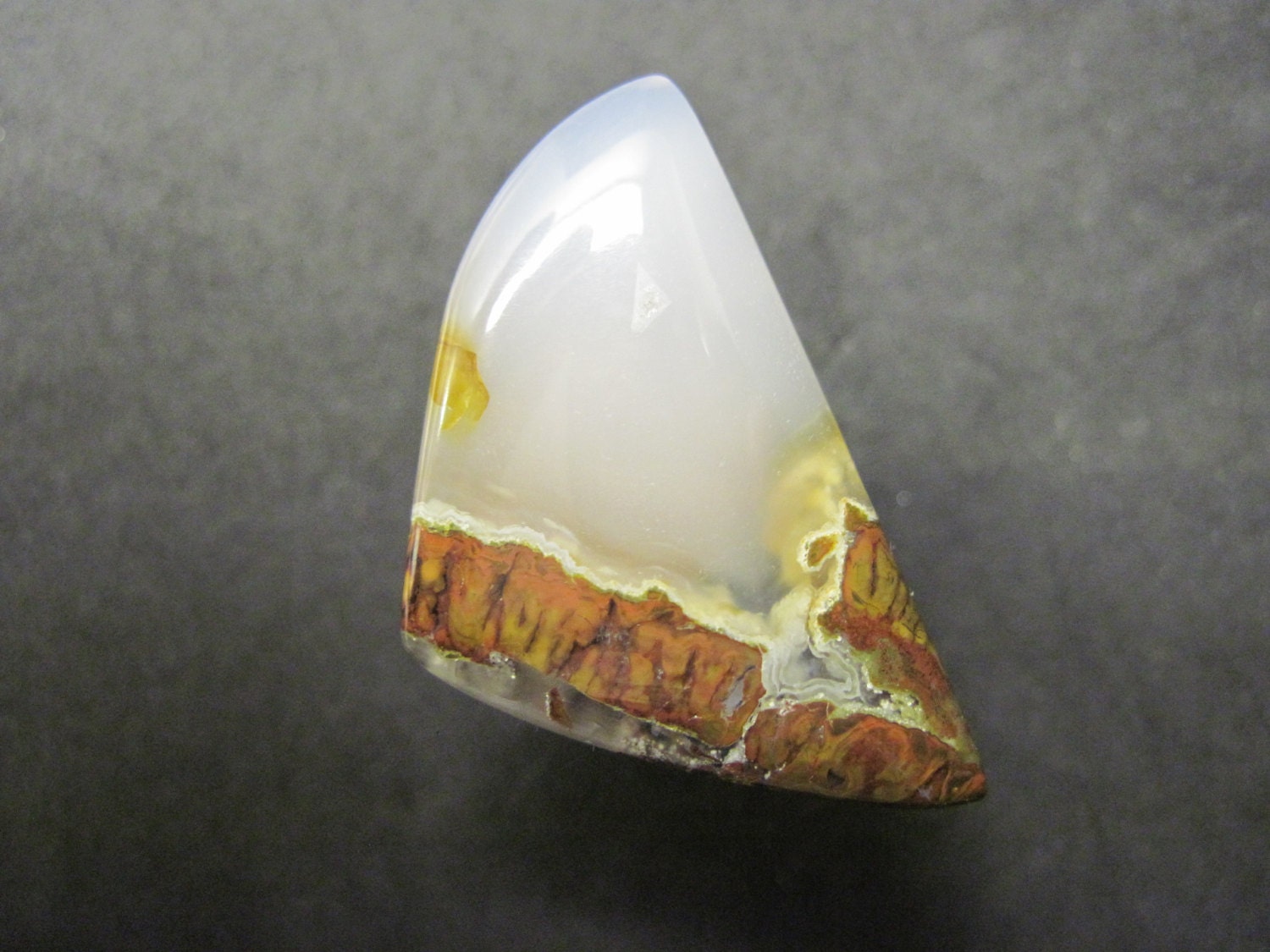 Indonesian agate freeform cabochon