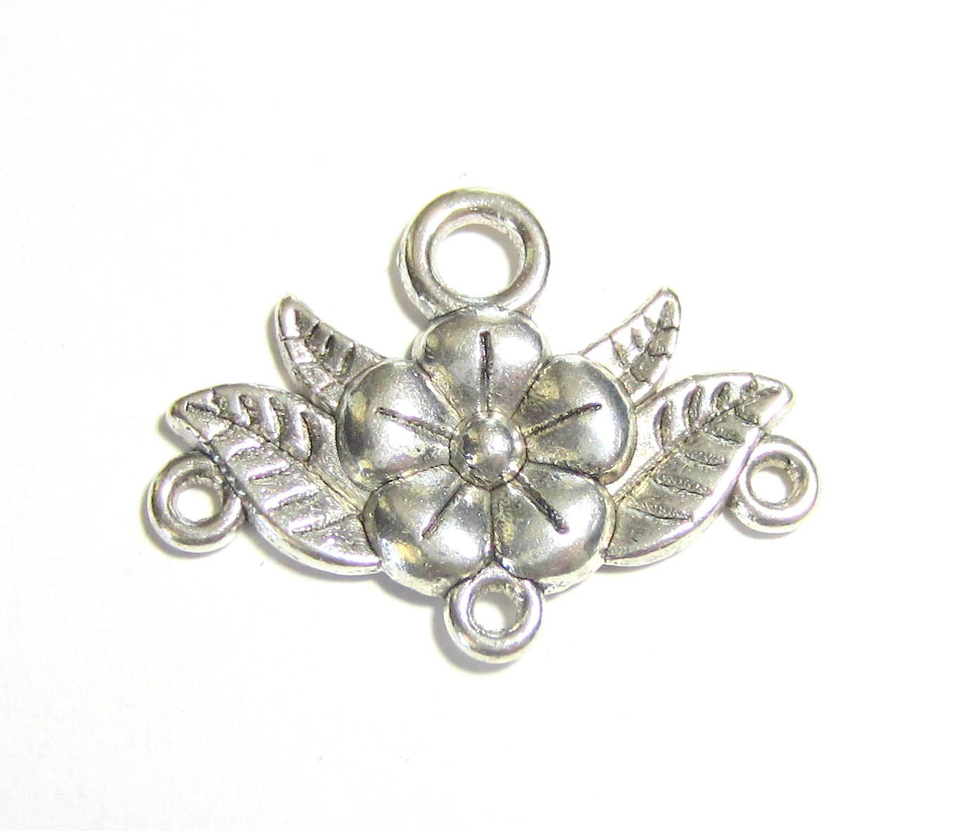 8 Jewelry connectors antique silver connector links jewelry