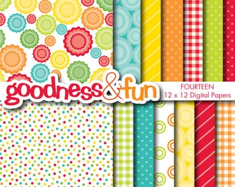 Cute Digital Clipart & Digital Papers Goodness by goodnessandfun