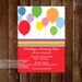 Checkered Flag Birthday Party Invitation PRINTABLE