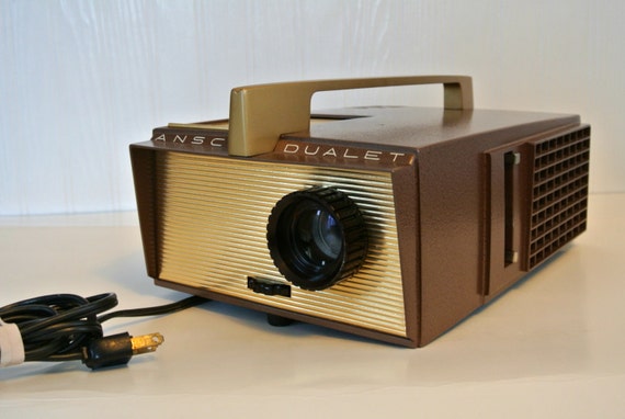 Retro-Ansco Dualet Slide Projector-1960's Ektachrome
