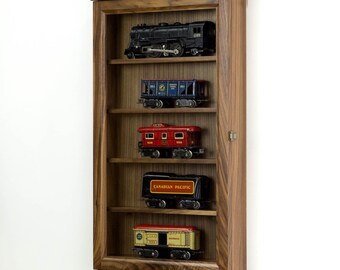 Lionel Train O Scale Display Cabinet by fwdisplay on Etsy
