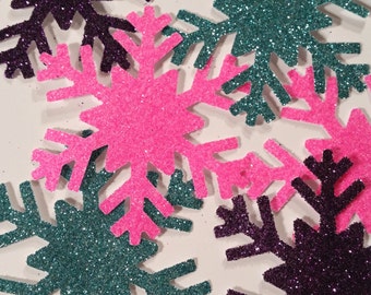 Glitter snowflake | Etsy