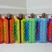 Flower of Life Perler Bead LIGHTER CASE sacred geometry
