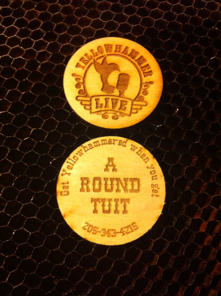 100 Custom Made Round TUITs