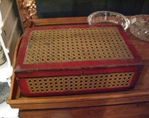Popular items for antique sewing box on Etsy