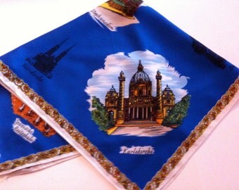Souvenir Scarf of Vienna, Austria