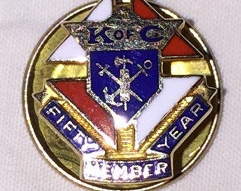 Knights columbus pin | Etsy