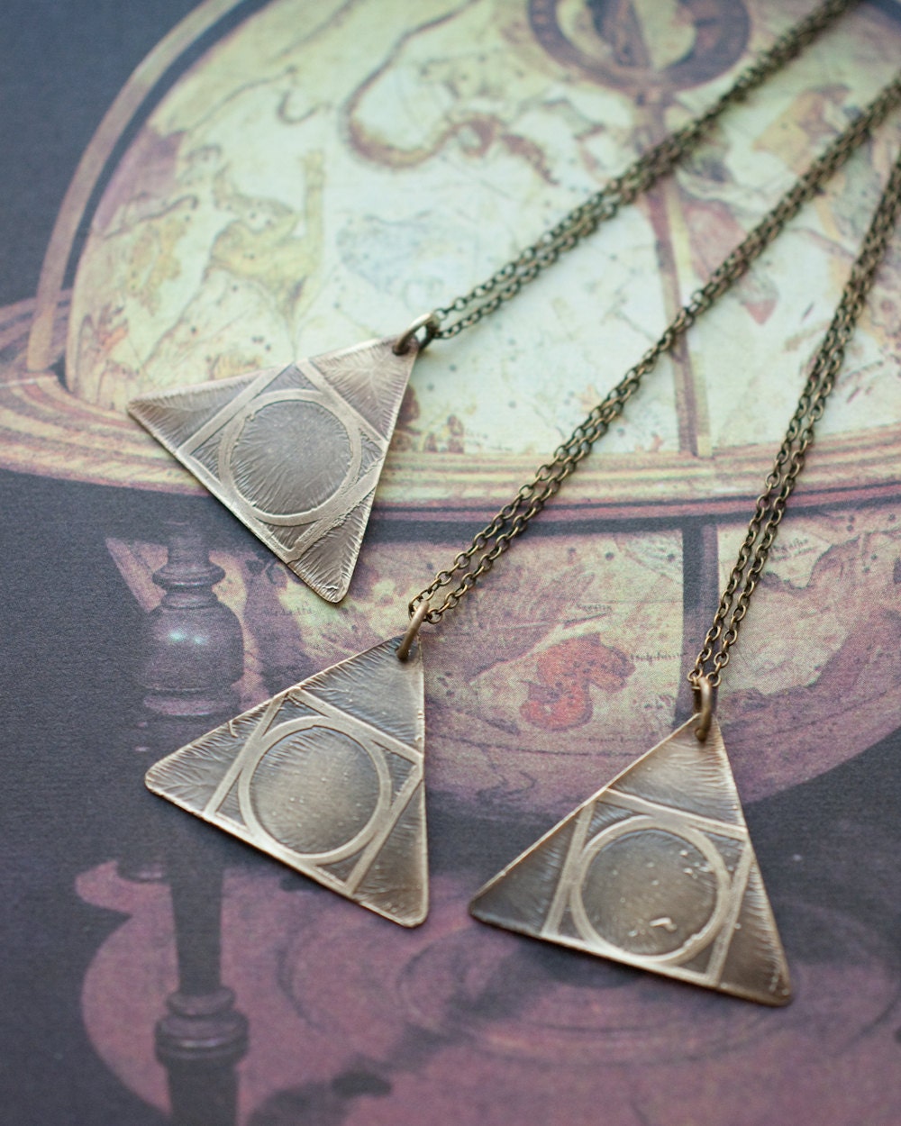 Hermetic Seal of Light Alchemy symbol necklace Quintessence