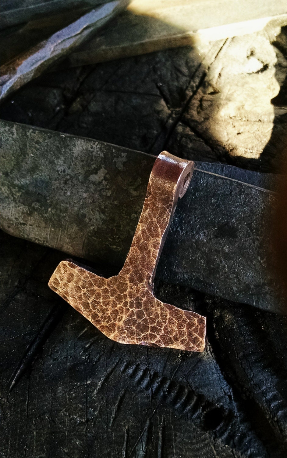 Hand Forged Mjolnir Pendant