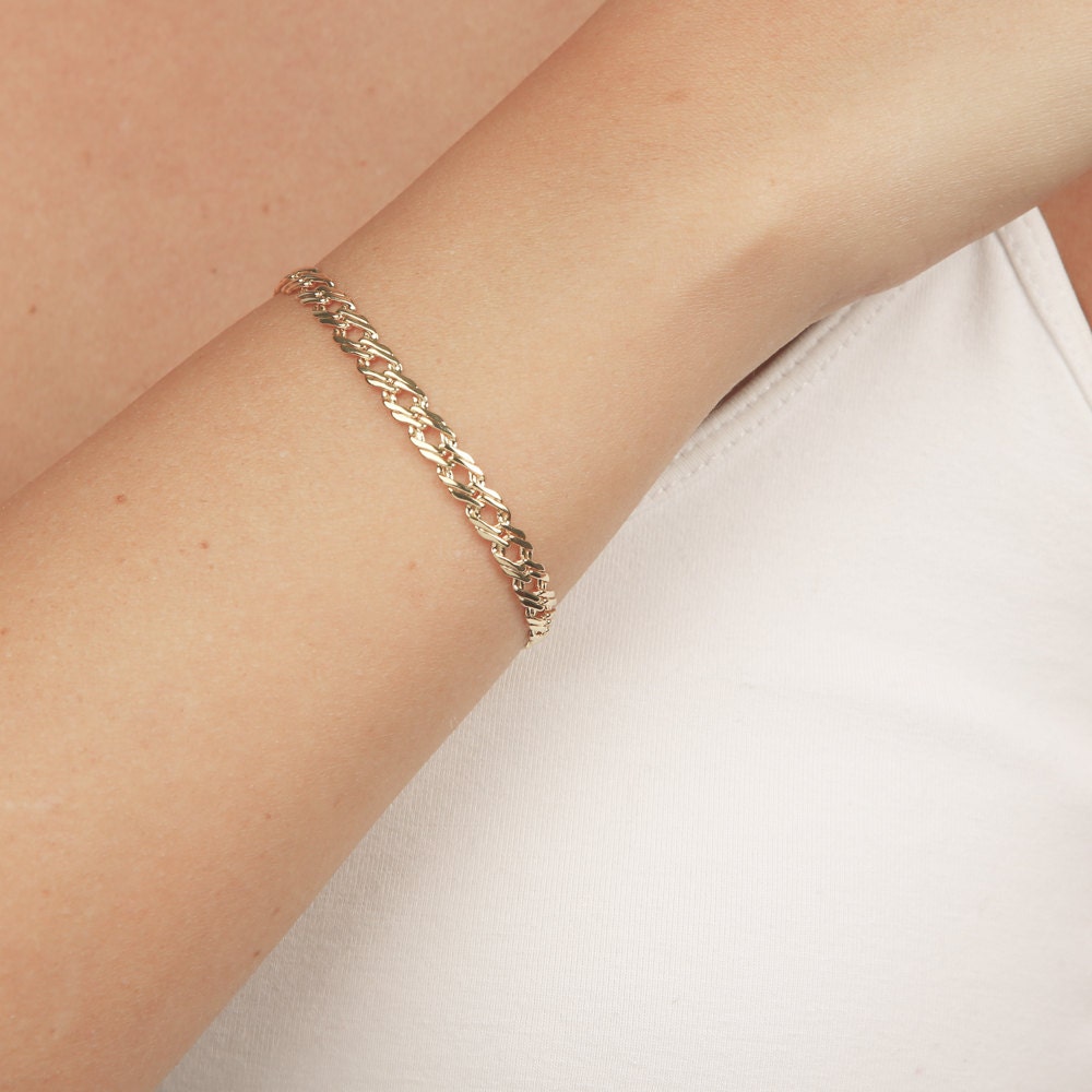 Delicate Gold Bracelet Dainty Chain Bracelet Link Bracelet Delicate Gold Bracelet Dainty Chain Bracelet Link Bracelet