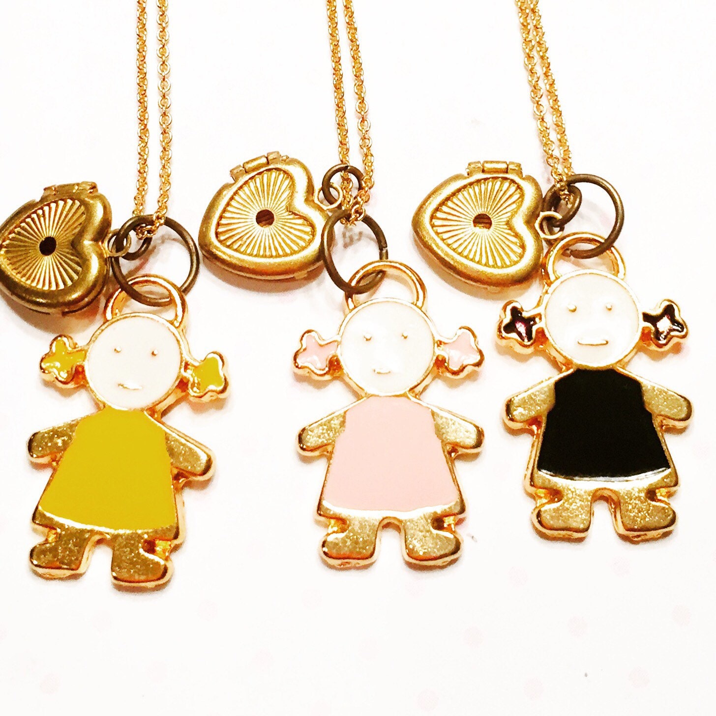 necklace for little girl lockets for little girls by AllSheCraves