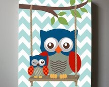 Popular items for baby boy owl nursery on Etsy