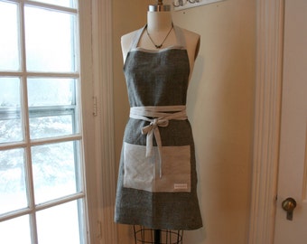 Popular items for linen apron on Etsy