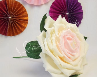 Origin Italian paper flowers by Mazziflowers on Etsy