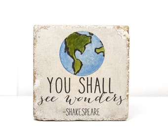 Scripture Bookends/ Concrete Bookends/ Joshua by blessingandlight