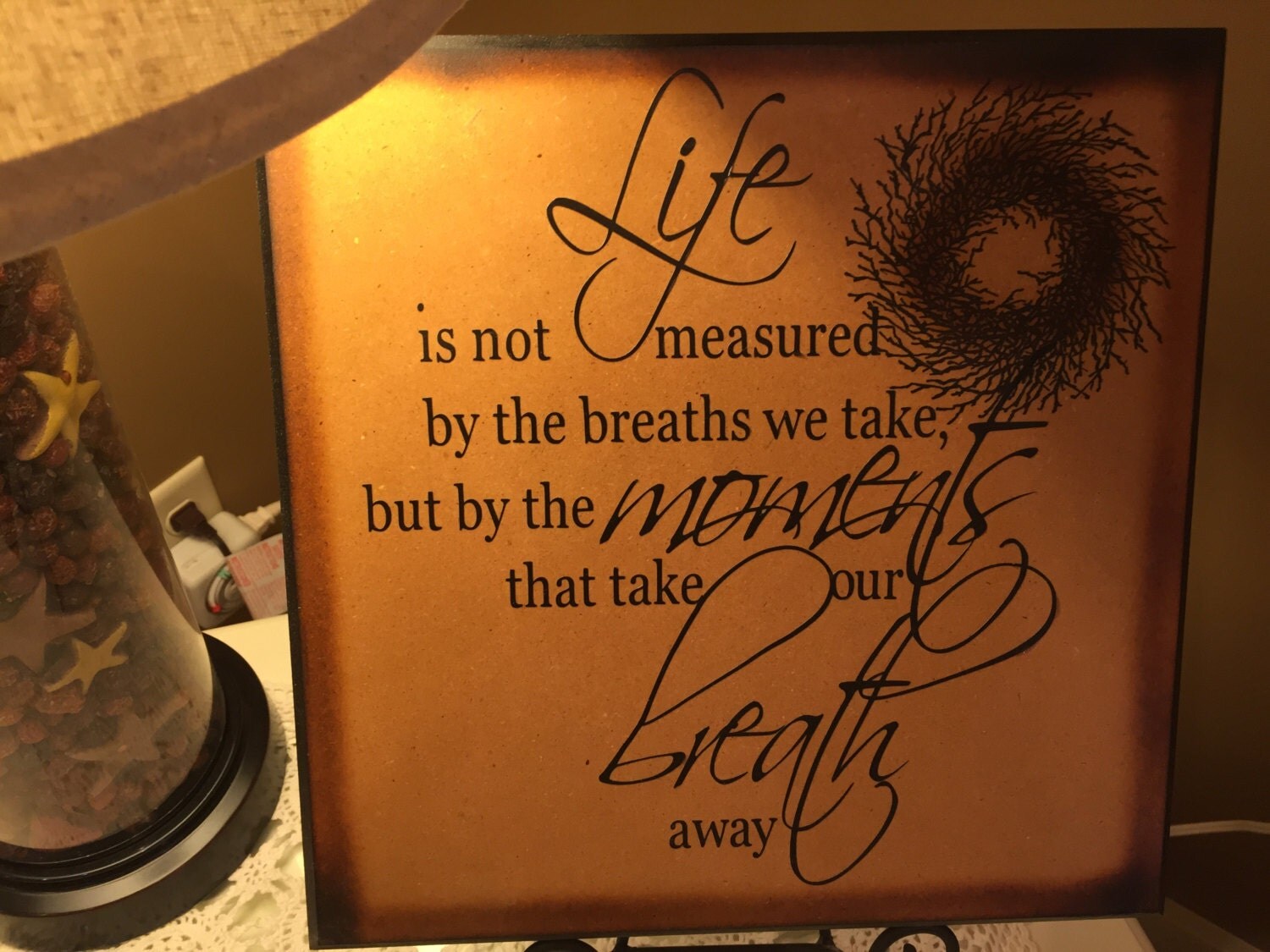 Primitive Sign: Beautiful Hand painted Sign by JackiesUniqueCrafts