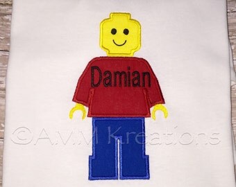 Lego applique | Etsy
