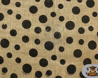 Printed burlap fabric | Etsy