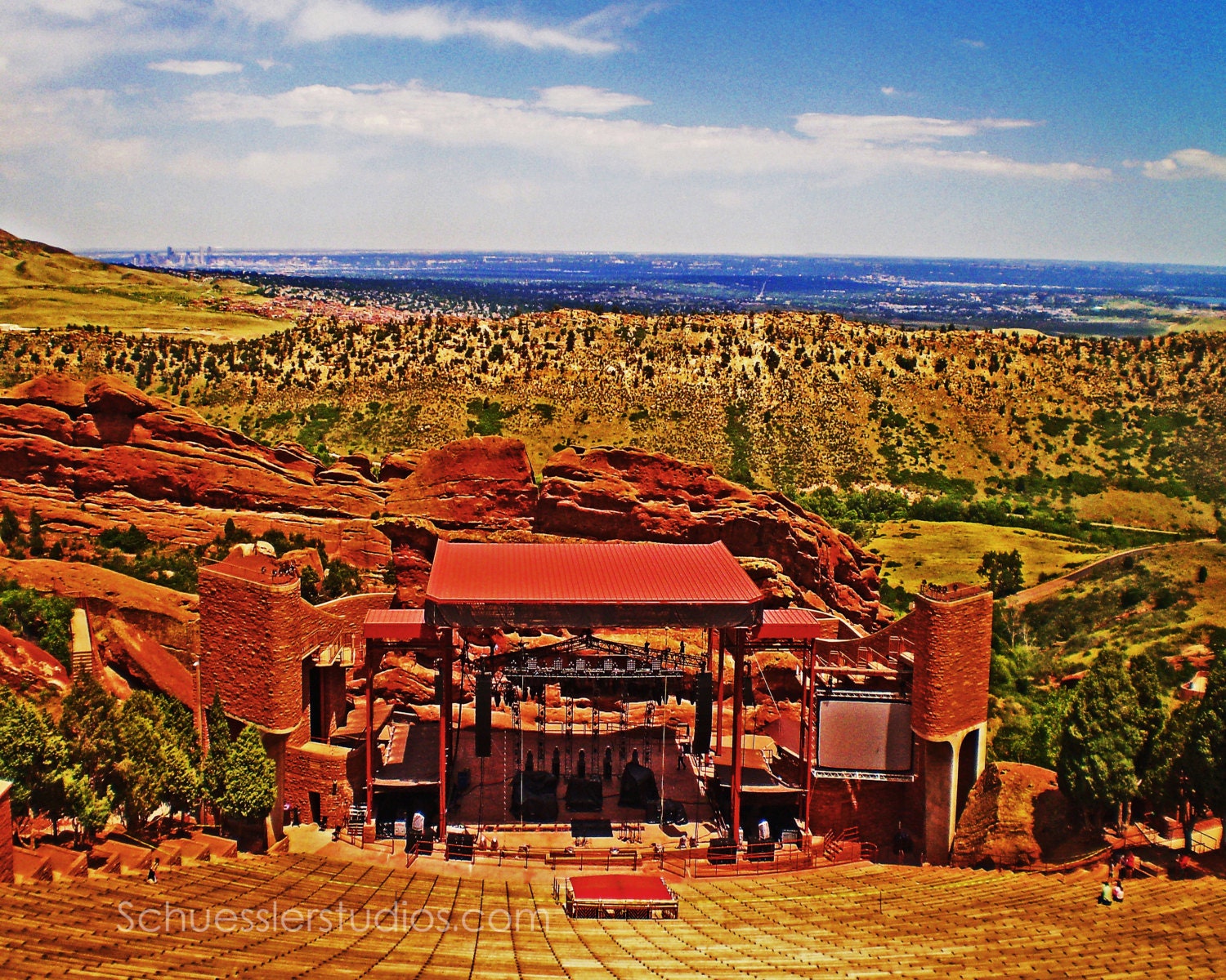 Red Rocks Amphitheater 5 x 7 Fine art Photography Print