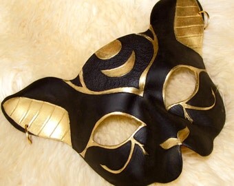 Cat masquerade mask | Etsy