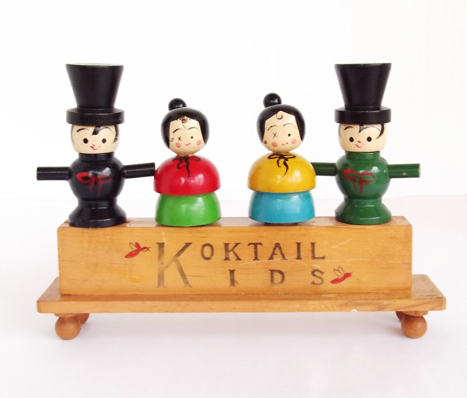 1950’s Japan Retro Bar Set – Corks Corkscrew Bottle Opener – Kocktail ...