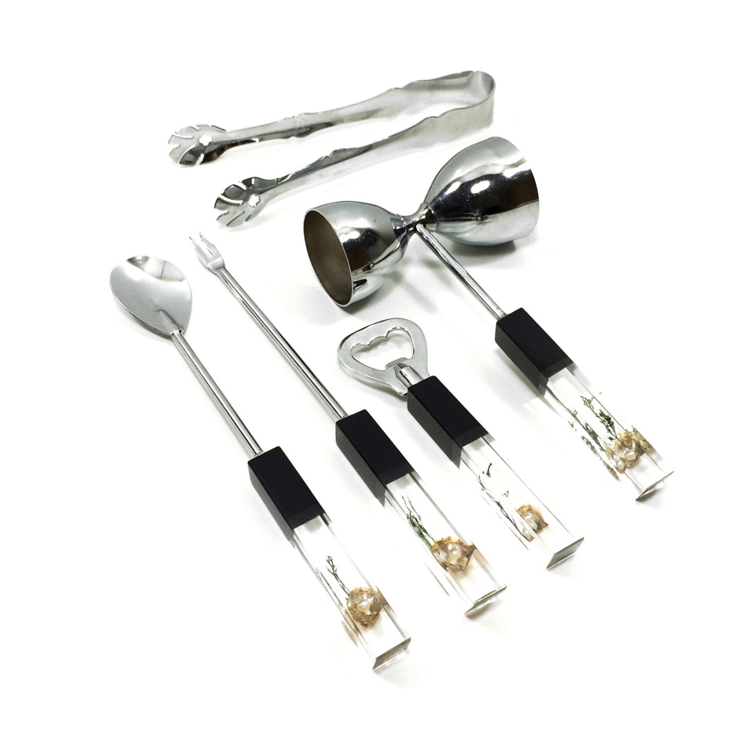 5 Piece Vintage “Oyster” Bar Tool Set, Made in Japan – Haute Juice