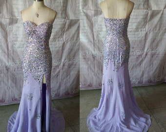 Split front dress | Etsy