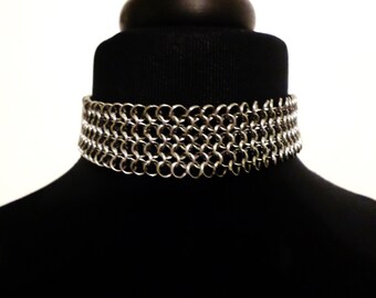 Bondage neck collar | Etsy