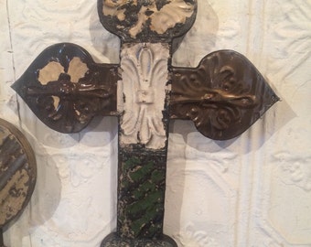 Popular items for tin cross on Etsy
