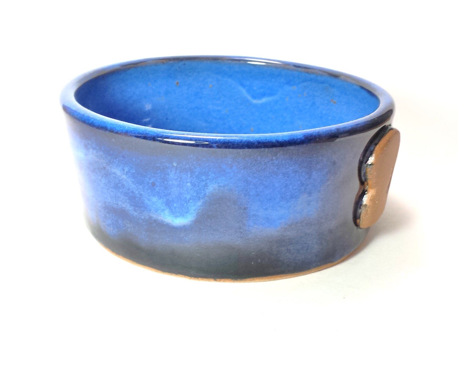 Personalized made to order large ceramic pottery dog bowls,custom ...