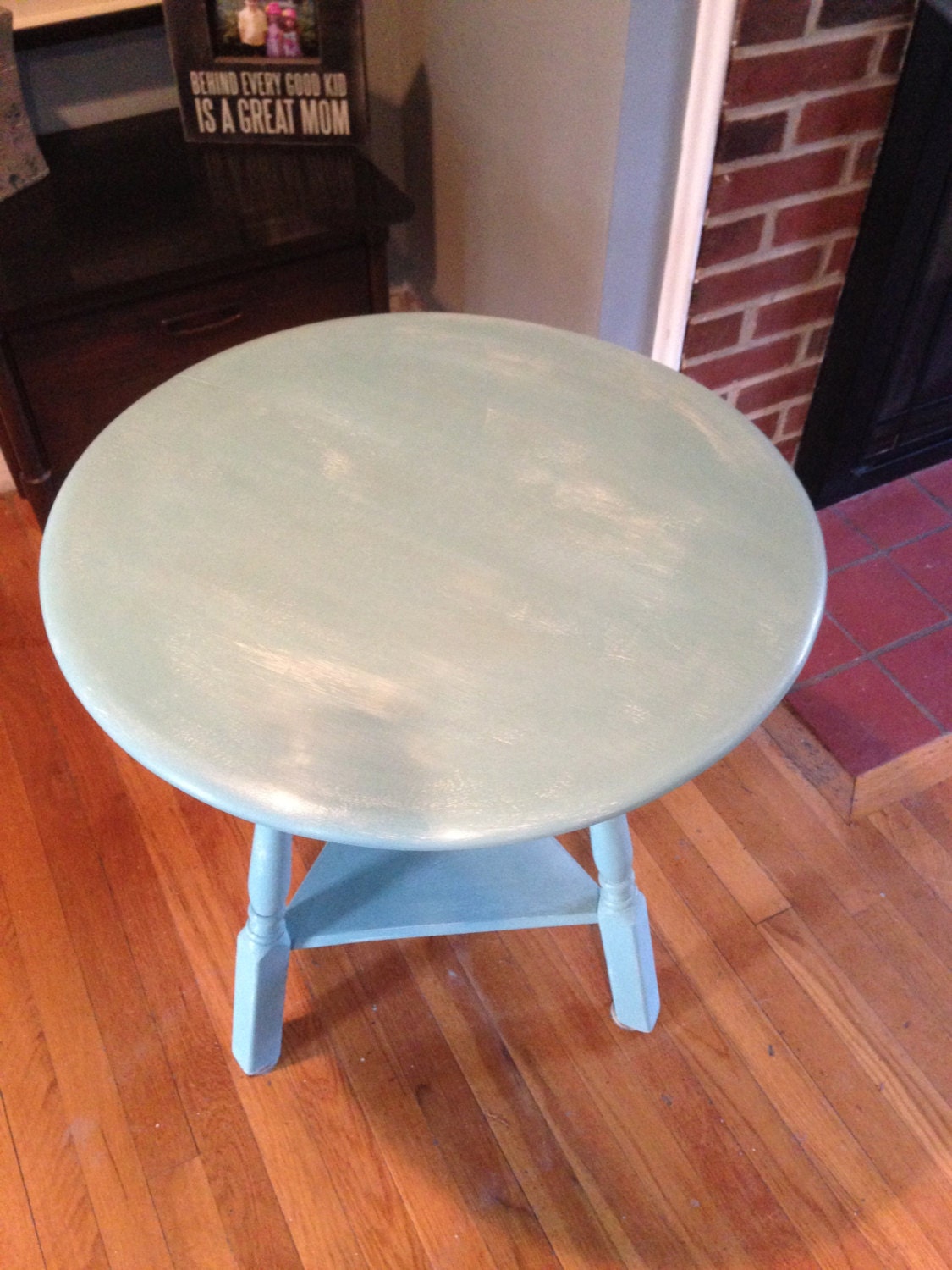 Solid Wood Round Side/End Table Refinished – Haute Juice