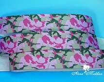 Popular items for pink camo ribbon on Etsy