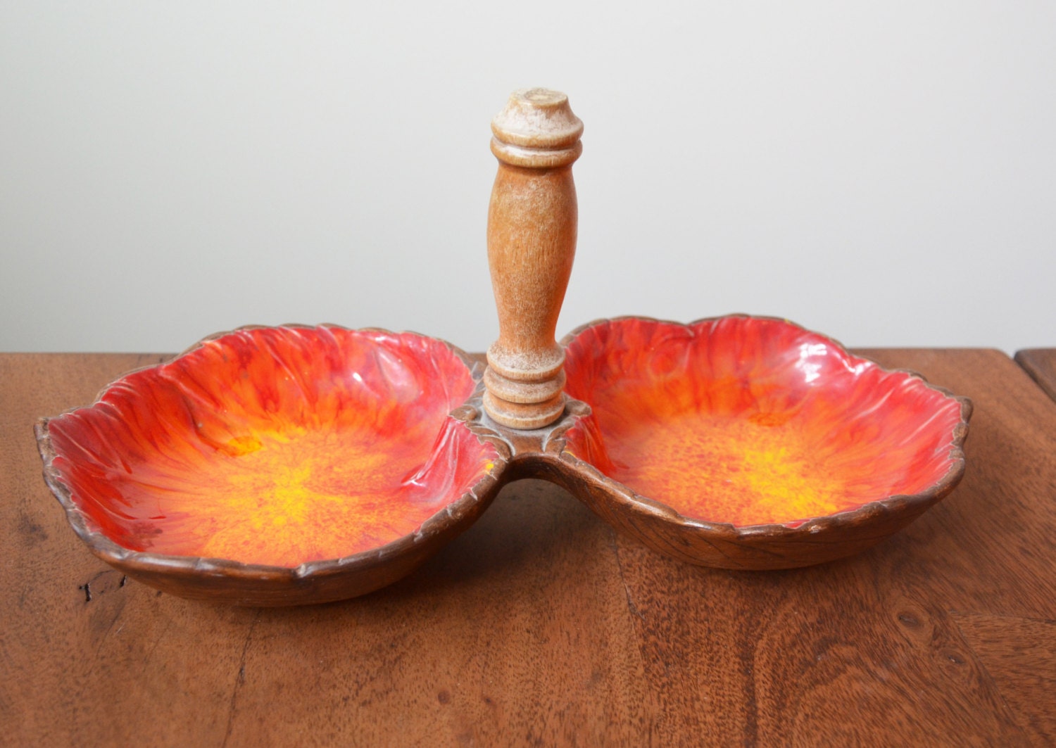 Treasure Craft Snack Server / Candy Dish; California Pottery circa 1962 ...
