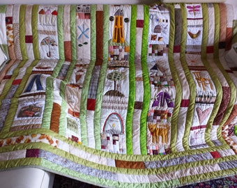 Popular items for trapunte patchwork on Etsy